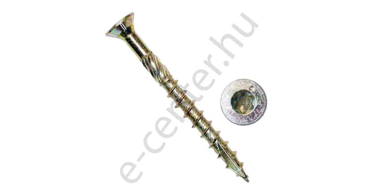 Süllyesztett fejű szerkezetépítő csavar